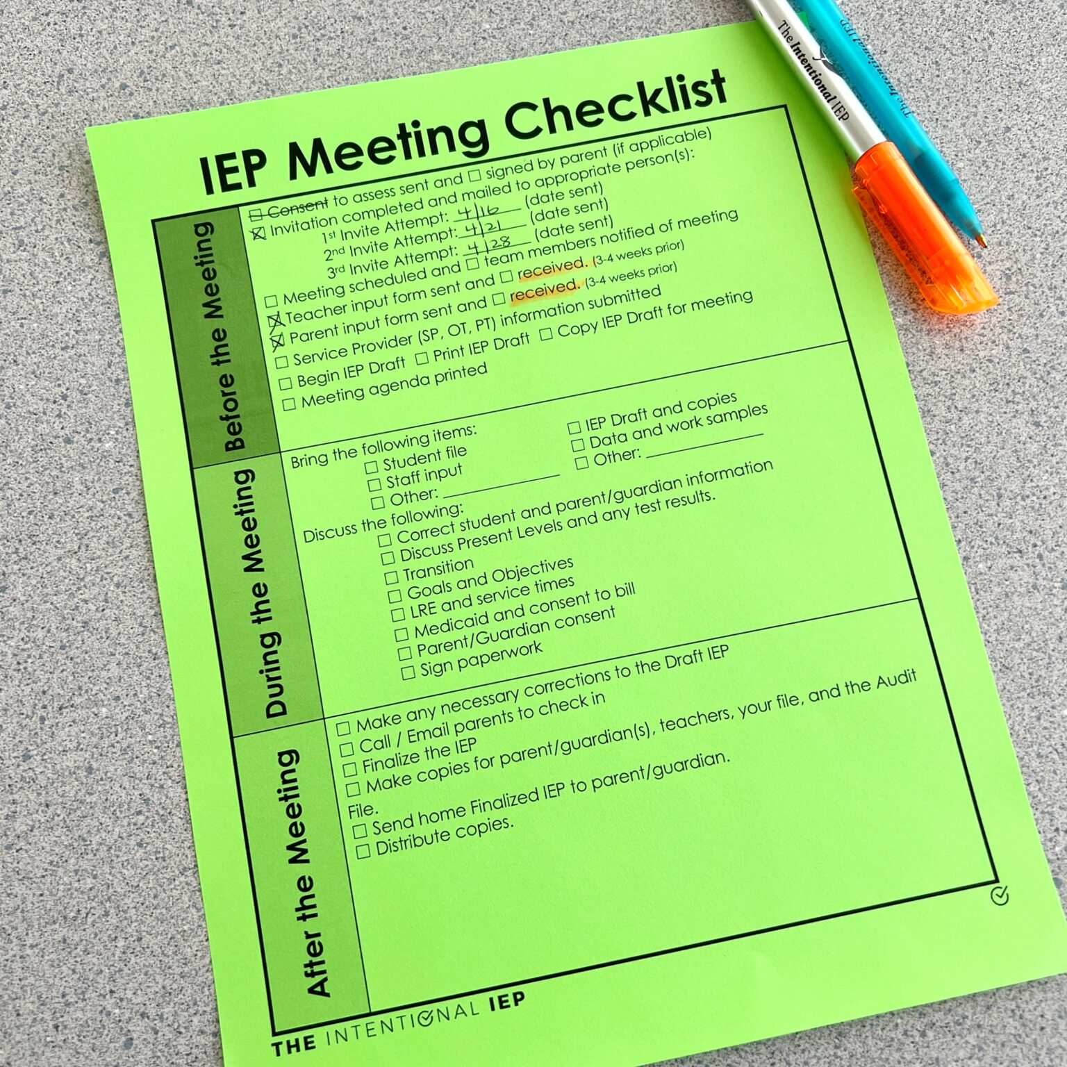 7 Clarifying Questions Teachers Should Ask at an IEP Meeting - The ...