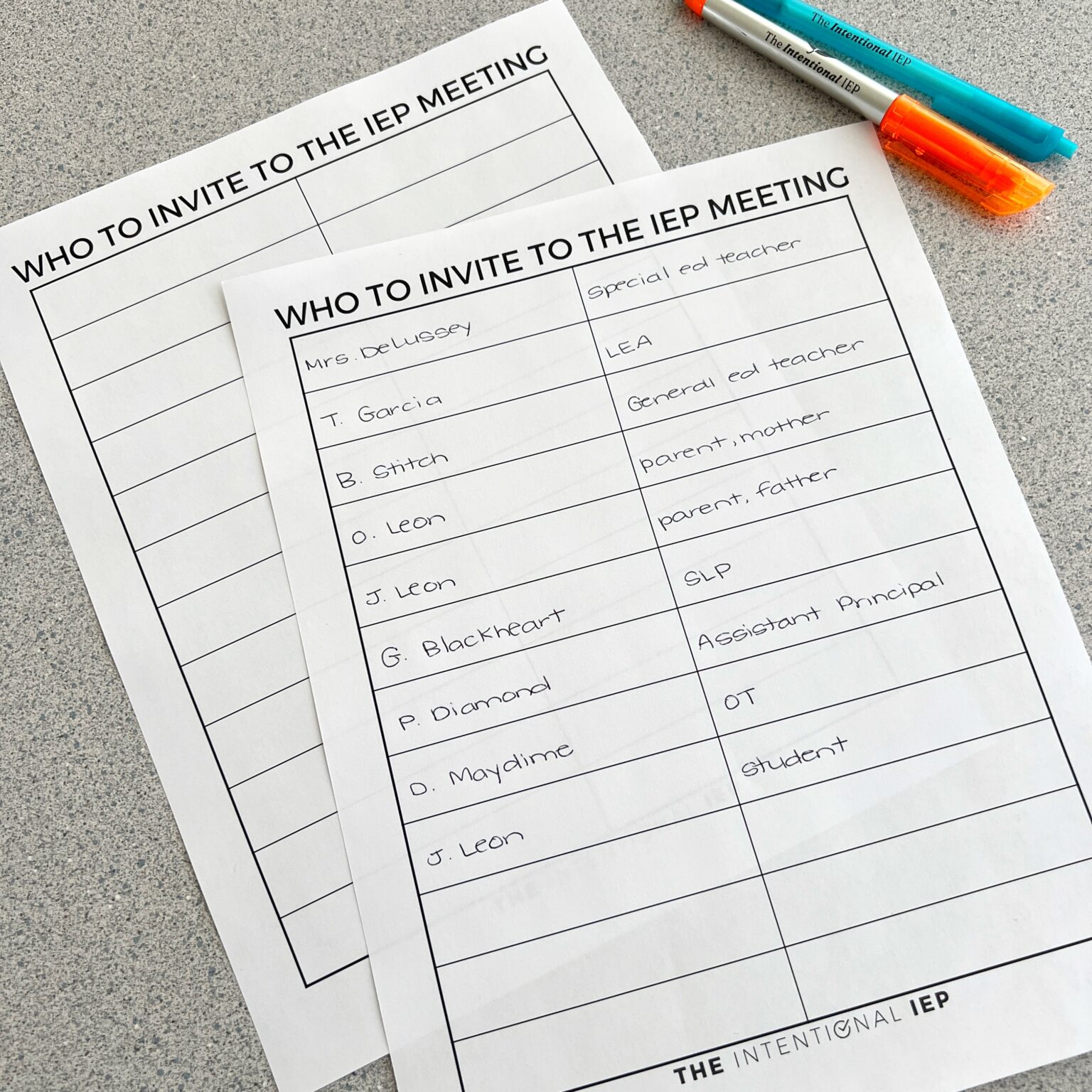 Who to Invite to the IEP Meeting and Why - The Intentional IEP