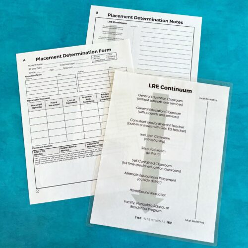 Types of Least Restrictive Environments - The Intentional IEP