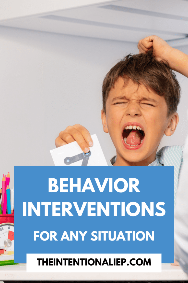 Behavior Interventions for Any Situation - The Intentional IEP