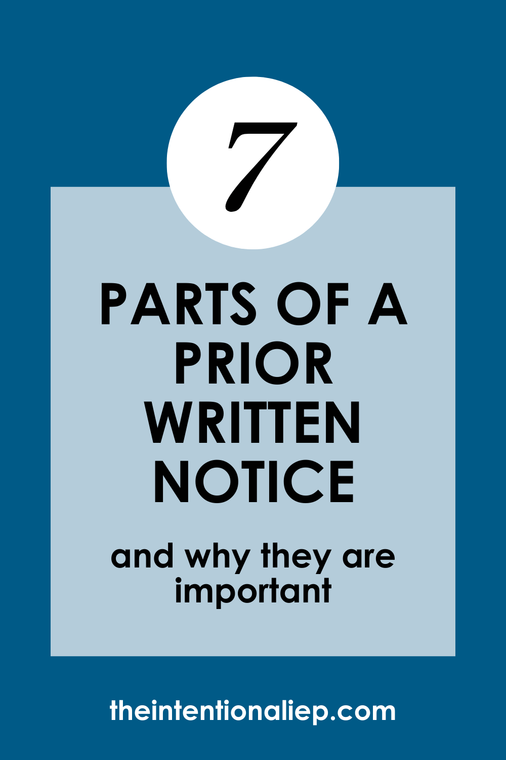 What is PRIOR WRITTEN NOTICE? – SOAR Educational Services