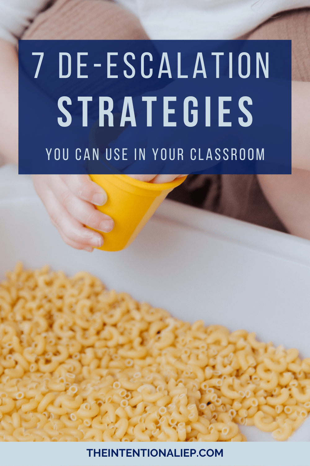 Non-Restraint Based De-escalation Strategies - The Intentional IEP