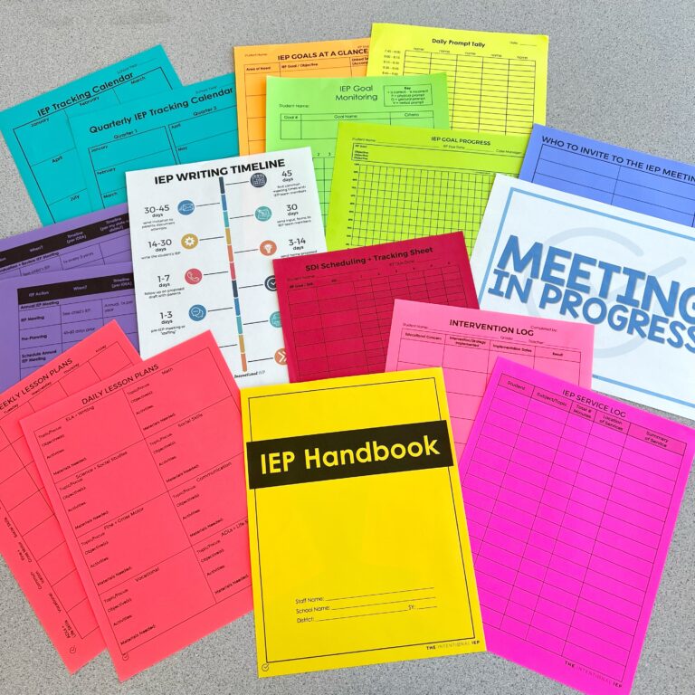 IEP Handbook for Teachers - The Intentional IEP