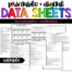 Accommodations + Modifications Data Forms | Editable Data Sheets - The ...