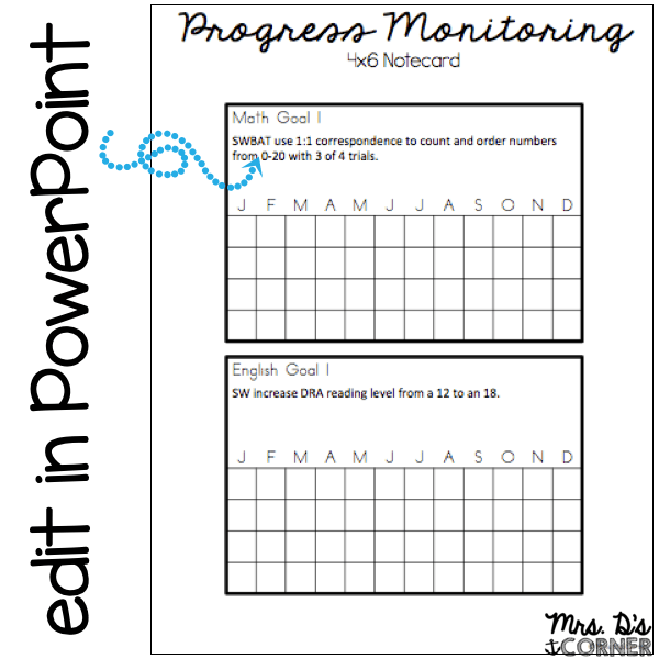 Iep Progress Monitoring