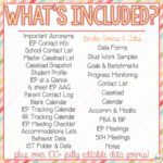 IEP Caseload Binder for Special Ed - Bundle of 18 Themes - The ...