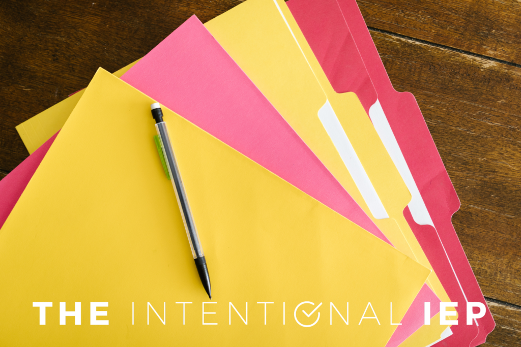 Which Work Samples to Keep in Special Ed - The Intentional IEP