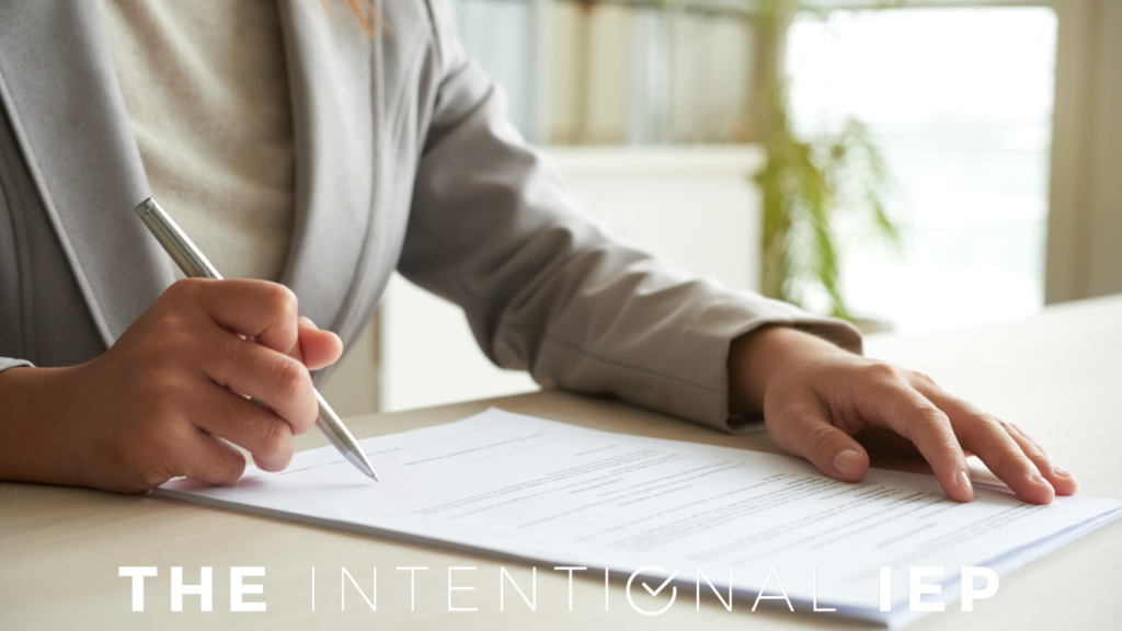 How to Send Home a Proposed IEP Draft - The Intentional IEP