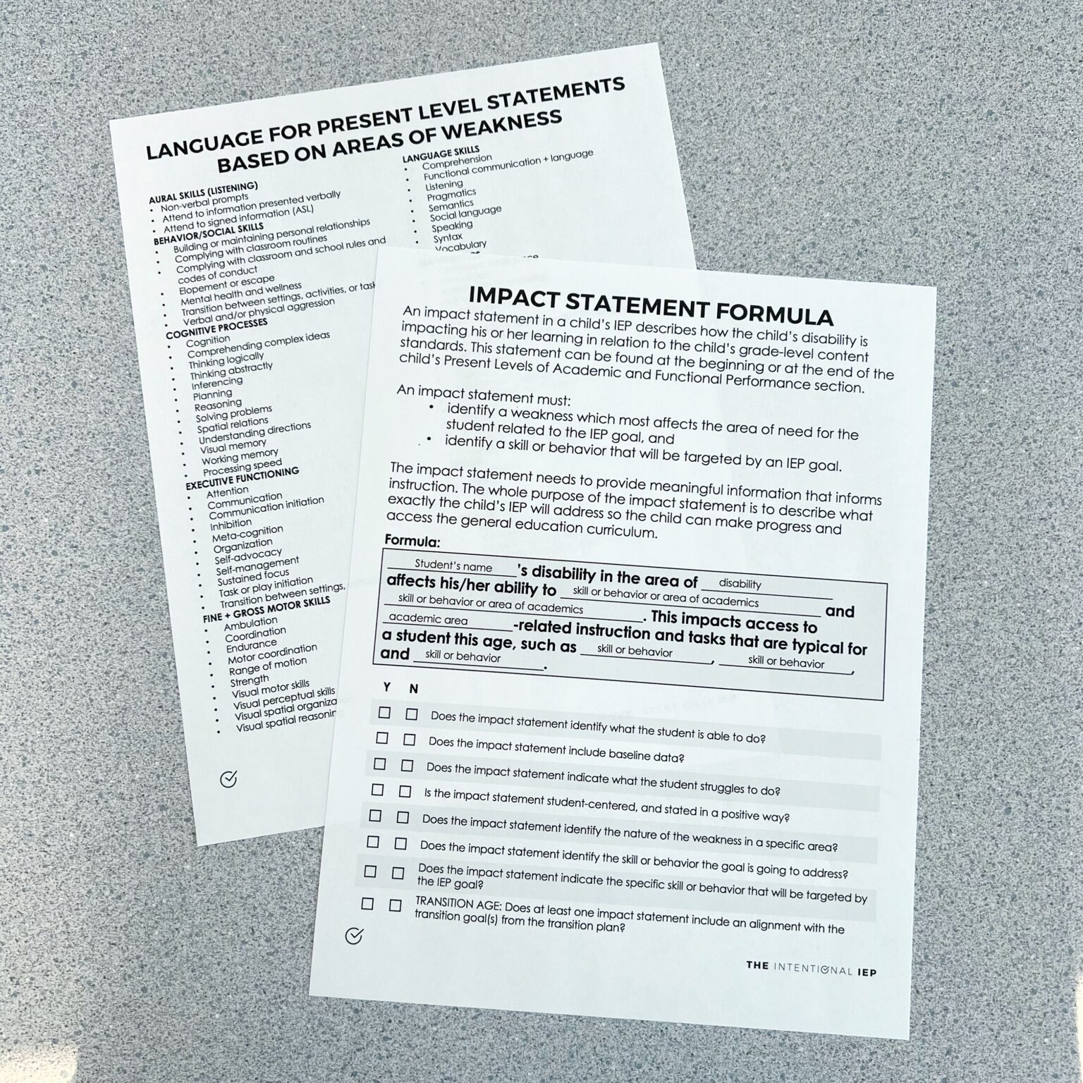 The Power of Impact Statements in IEPs - The Intentional IEP