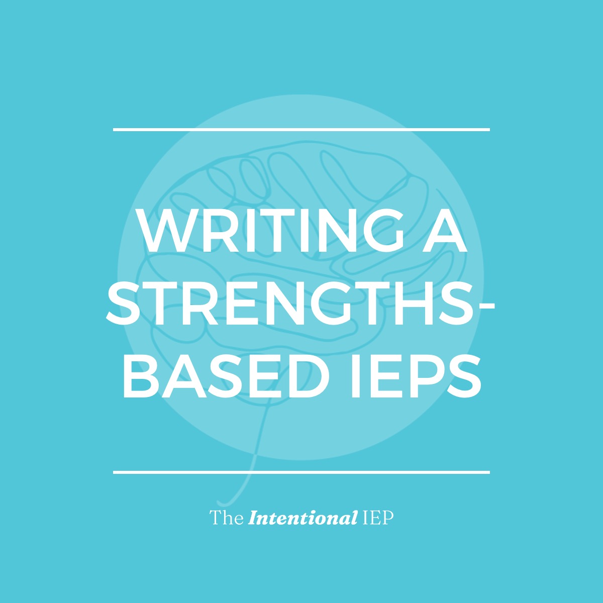 Writing a Strengths-Based IEP - The Intentional IEP