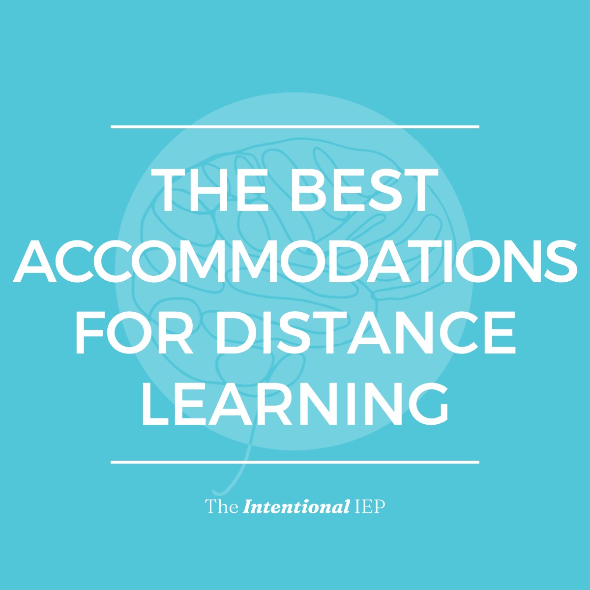 IEP Accommodations for Virtual Learning - The Intentional IEP