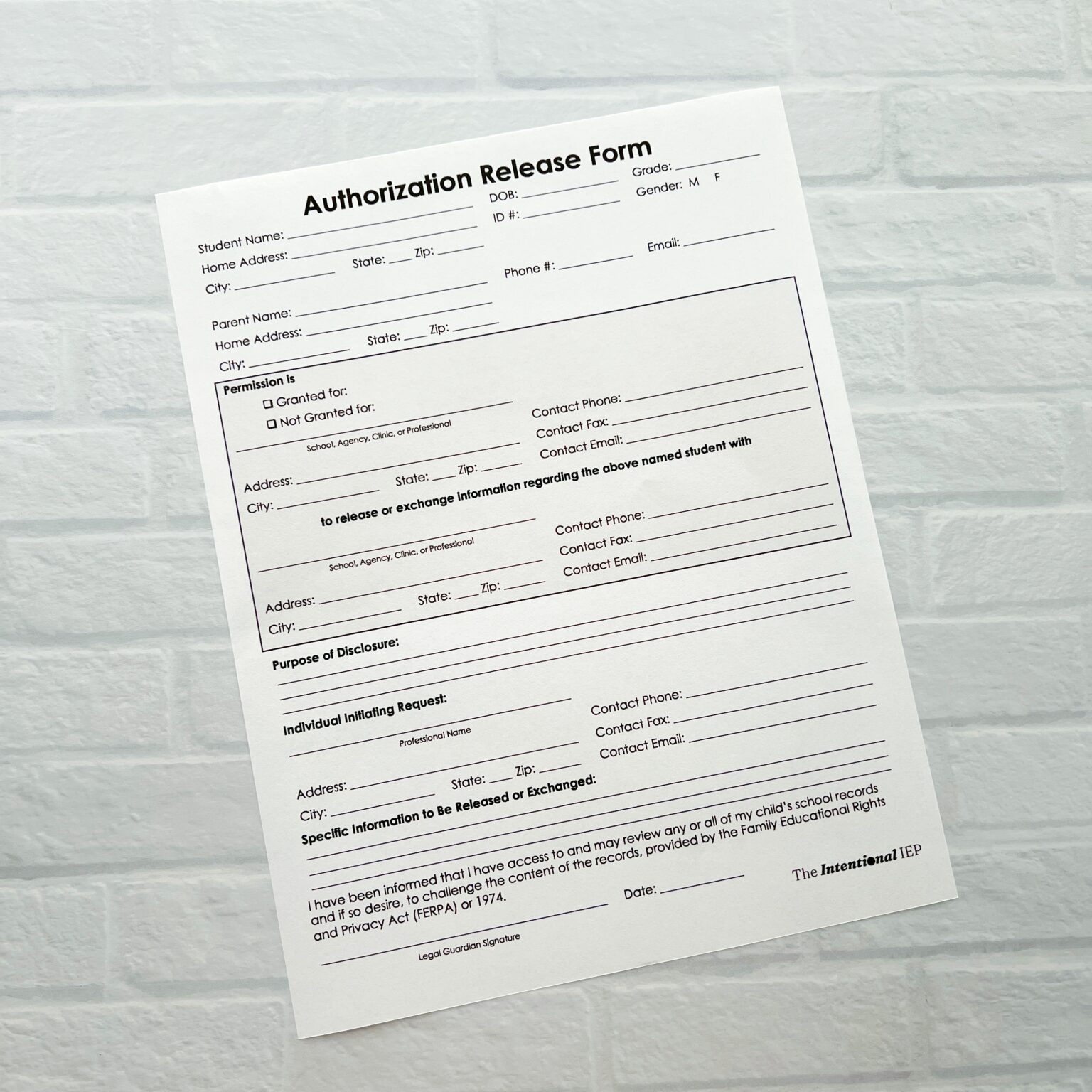 IEP Meeting Agendas (Initial, Annual, Amendment) with Agenda Notes ...