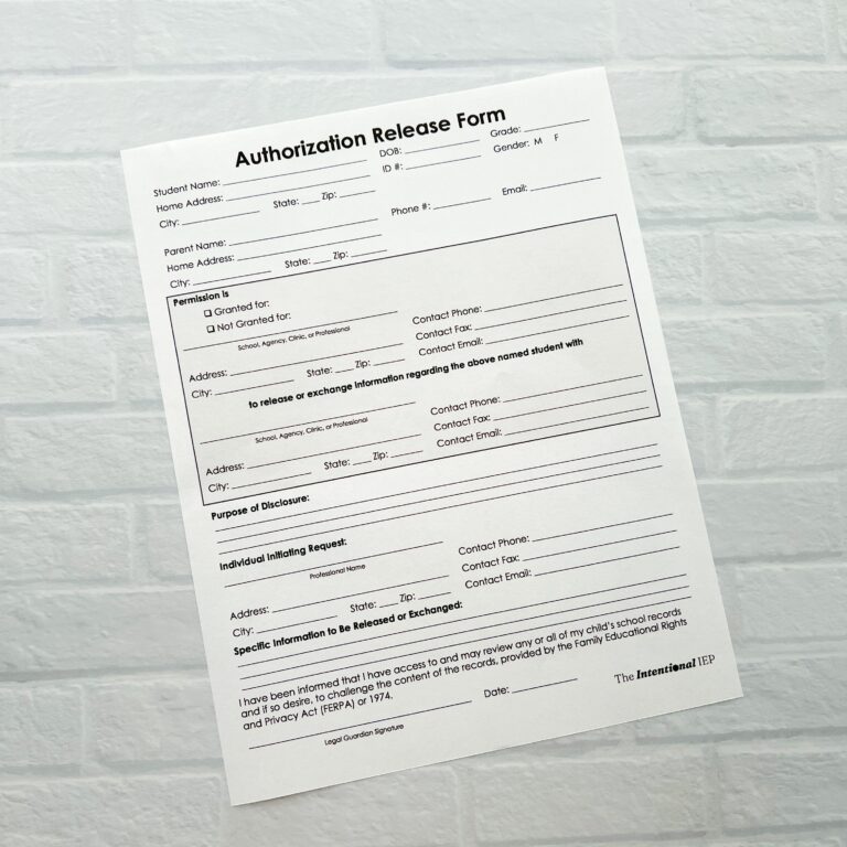 Store - The Intentional IEP