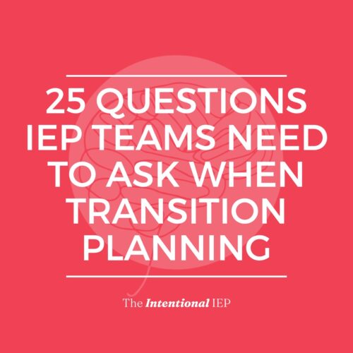 The Intentional IEP Blog - The Intentional IEP